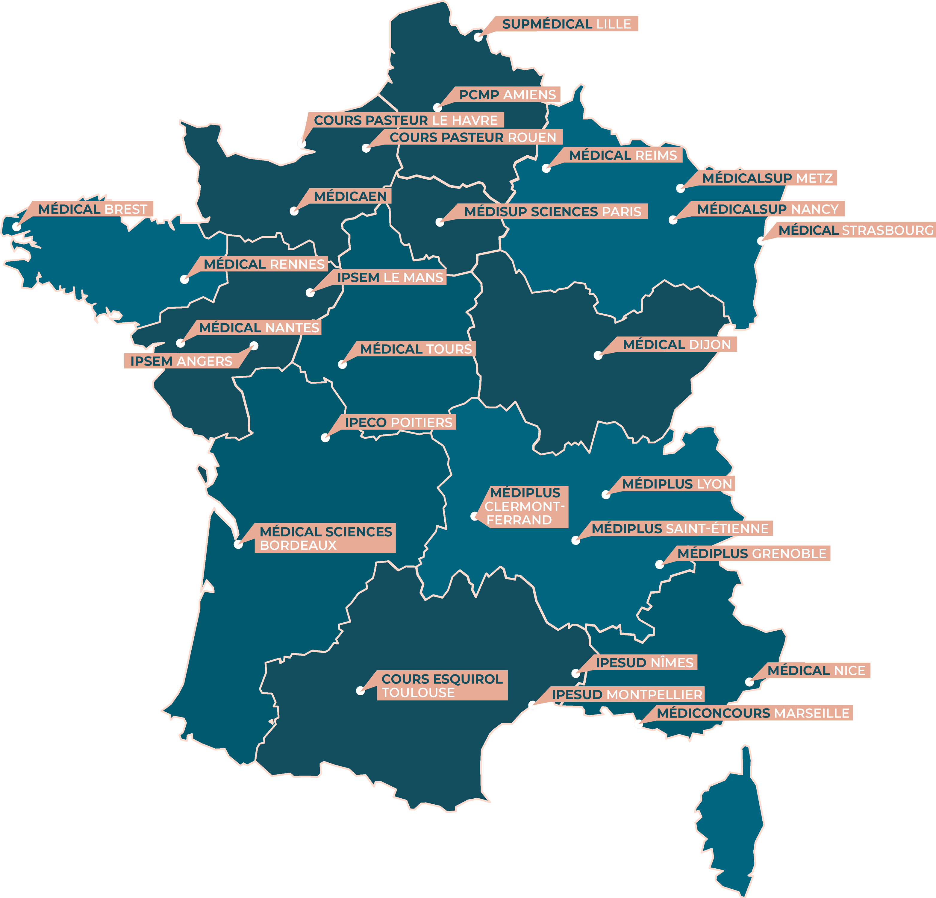 PCMP Amiens, préparation aux études de santé